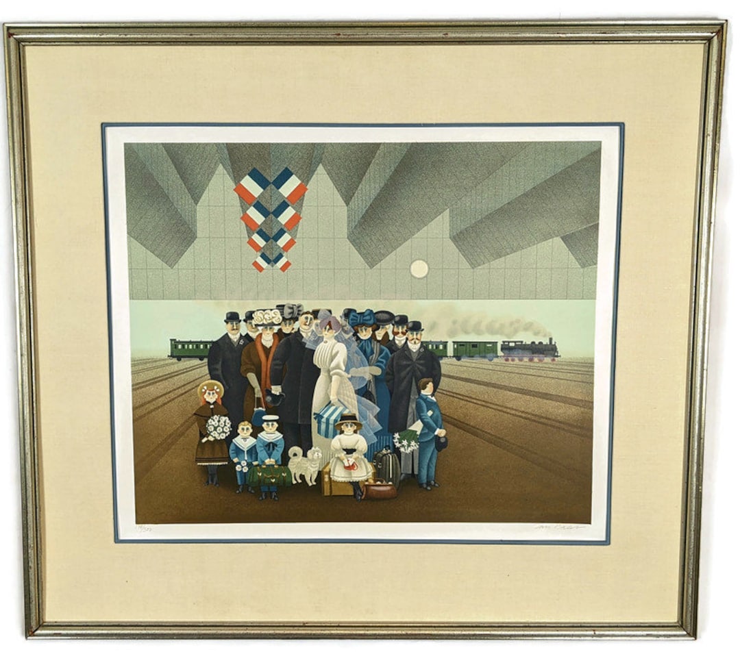 Limited Edition Framed Lithograph by Jan Balet - Etsy.de