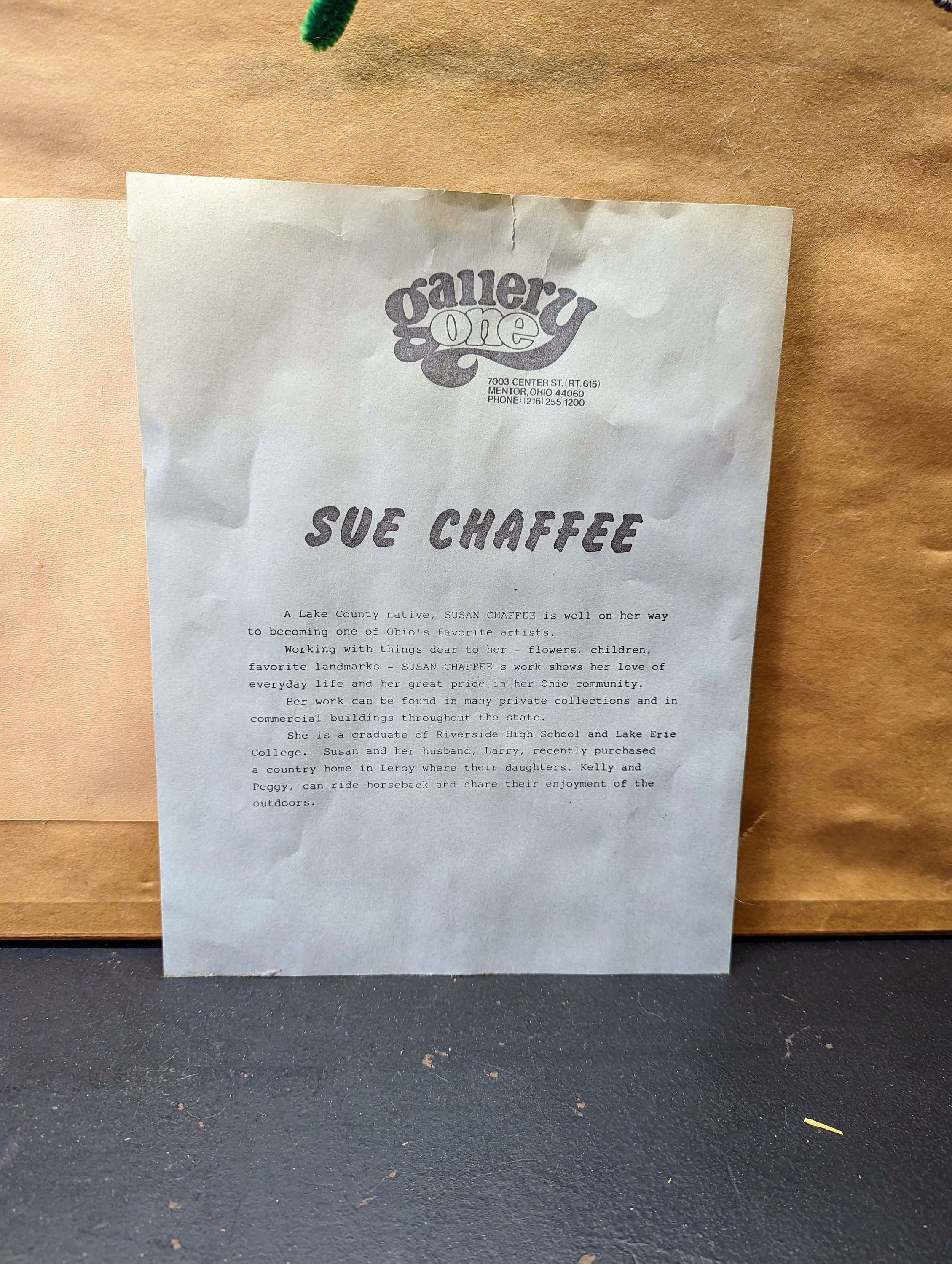 Sue Chaffee Limited Edition Print abbott Mill Cleveland Ohio Artist - Etsy