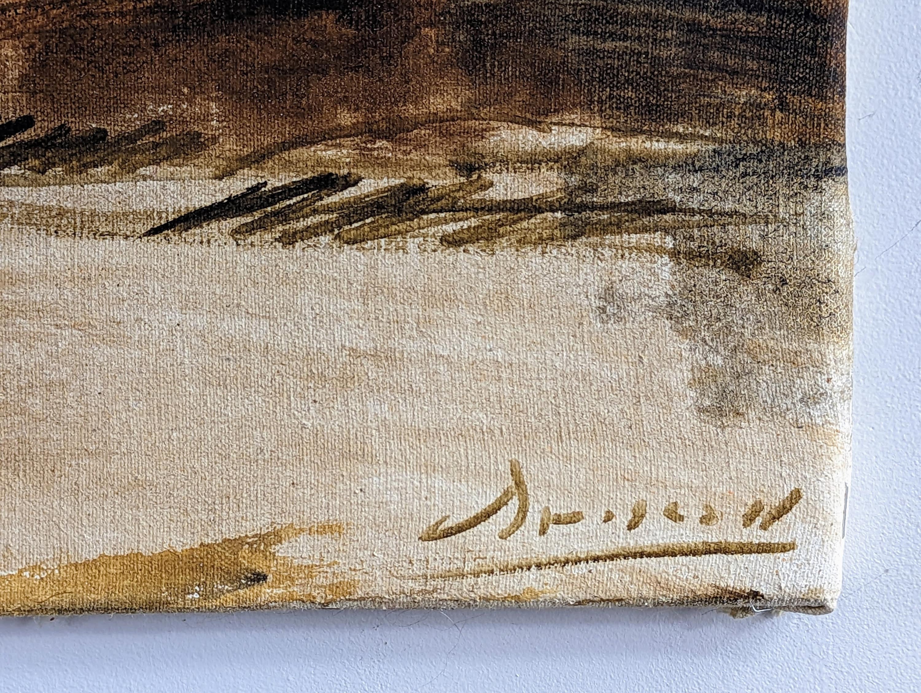 Norma Driscoll Original Oil Painting Rinaldo & Armioa - Monotone ...