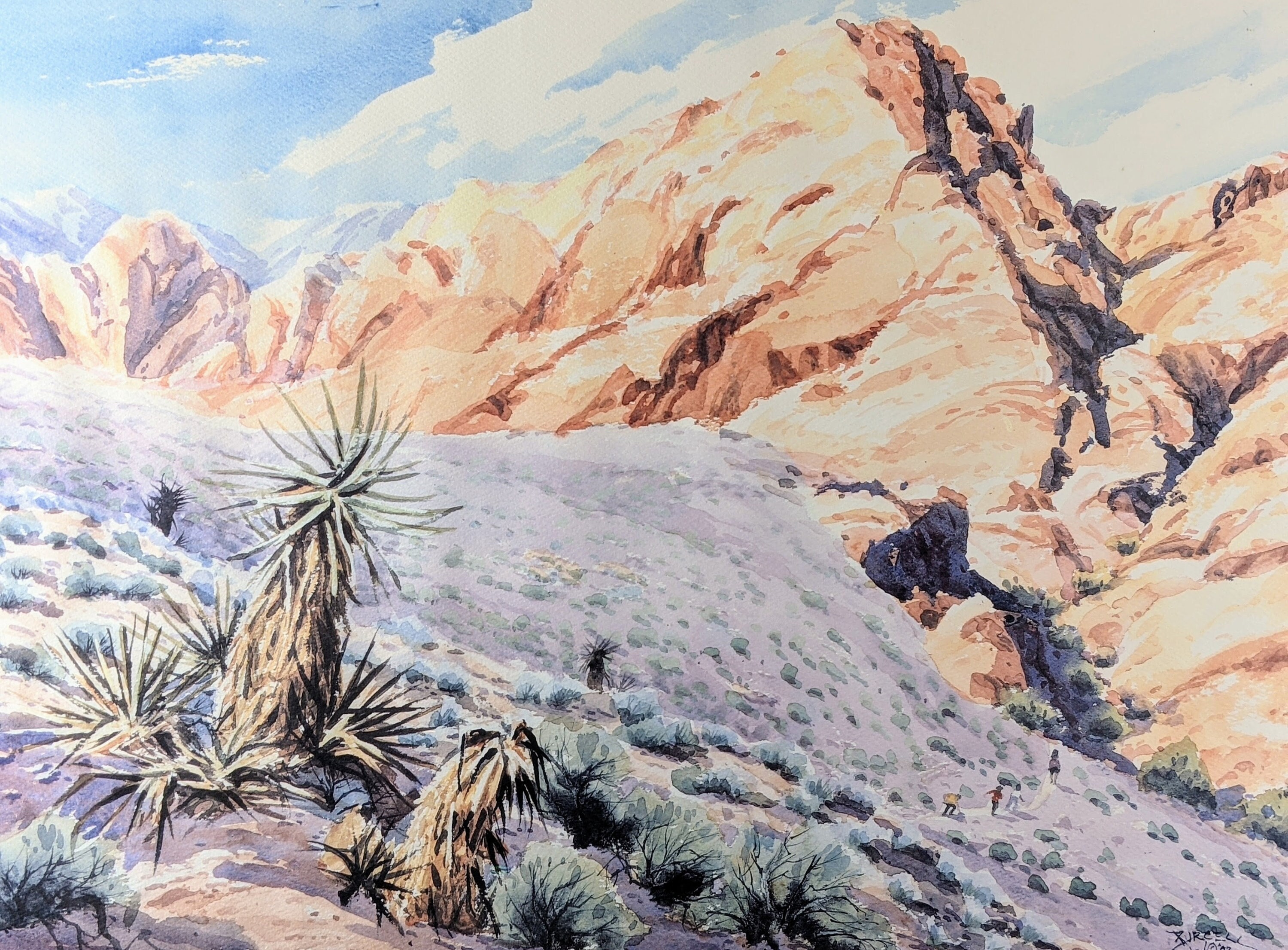 Roy Purcell Artist Proof Limited Edition Framed Landscape Lithograph ...