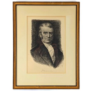 Moses Hyman NYGS Lithograph Print of James Marshall 1939 - Etsy