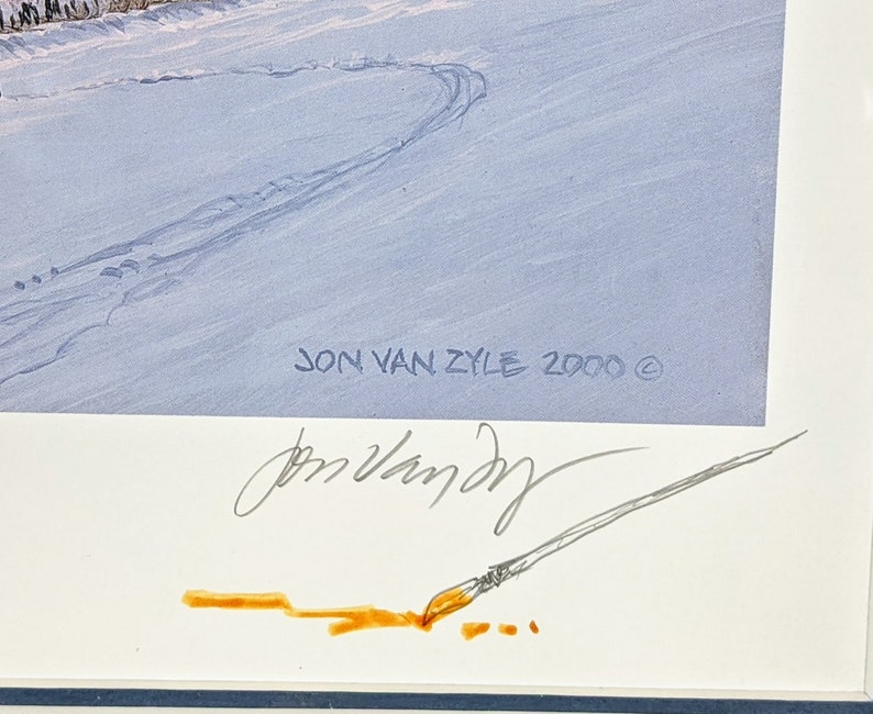 Jon Van Zyle Limited Edition Framed Print 14/500 Hand Signed - Etsy Sweden