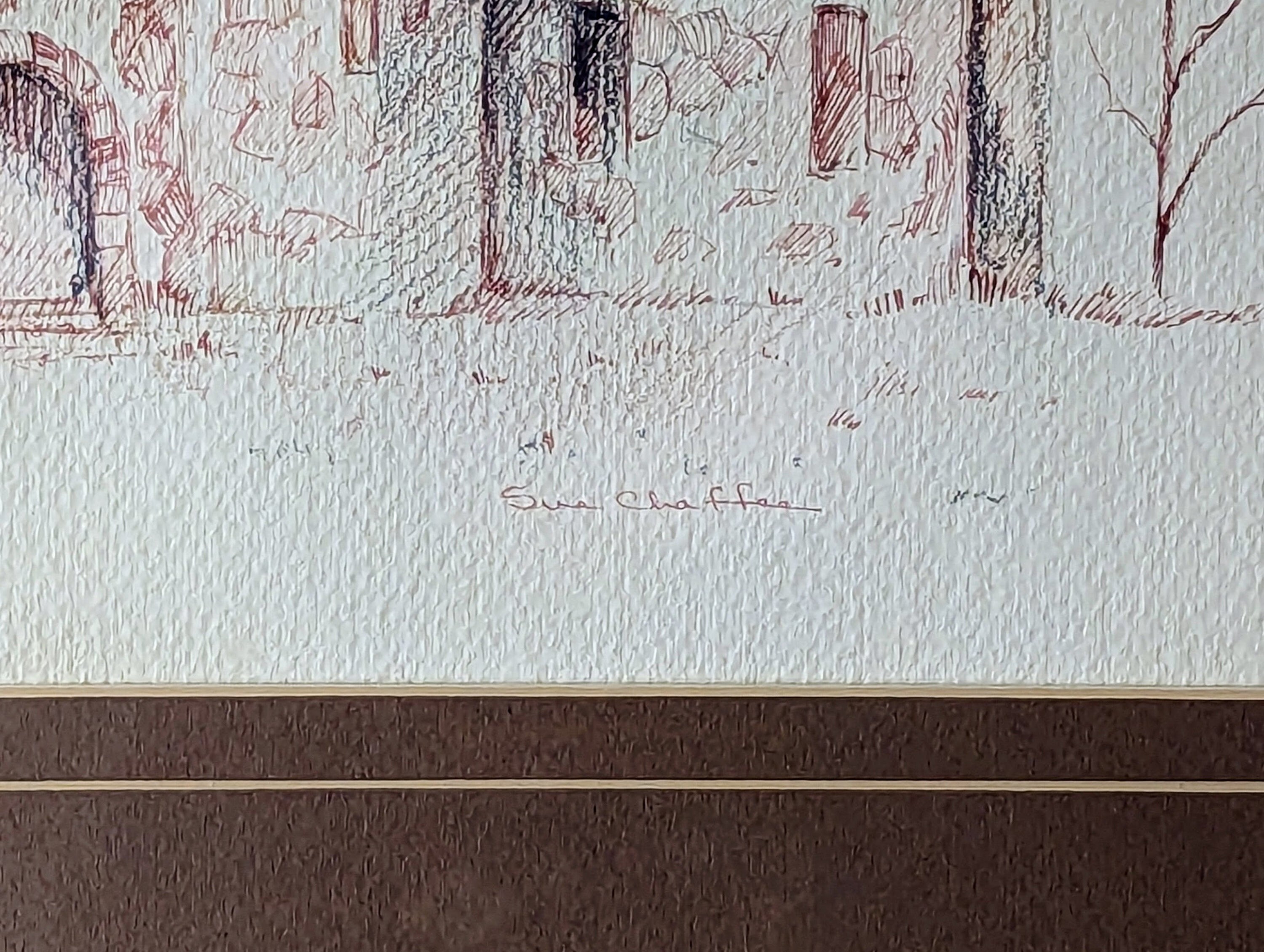 Sue Chaffee Original Drawing of Squire's Castle in NE Ohio - Etsy