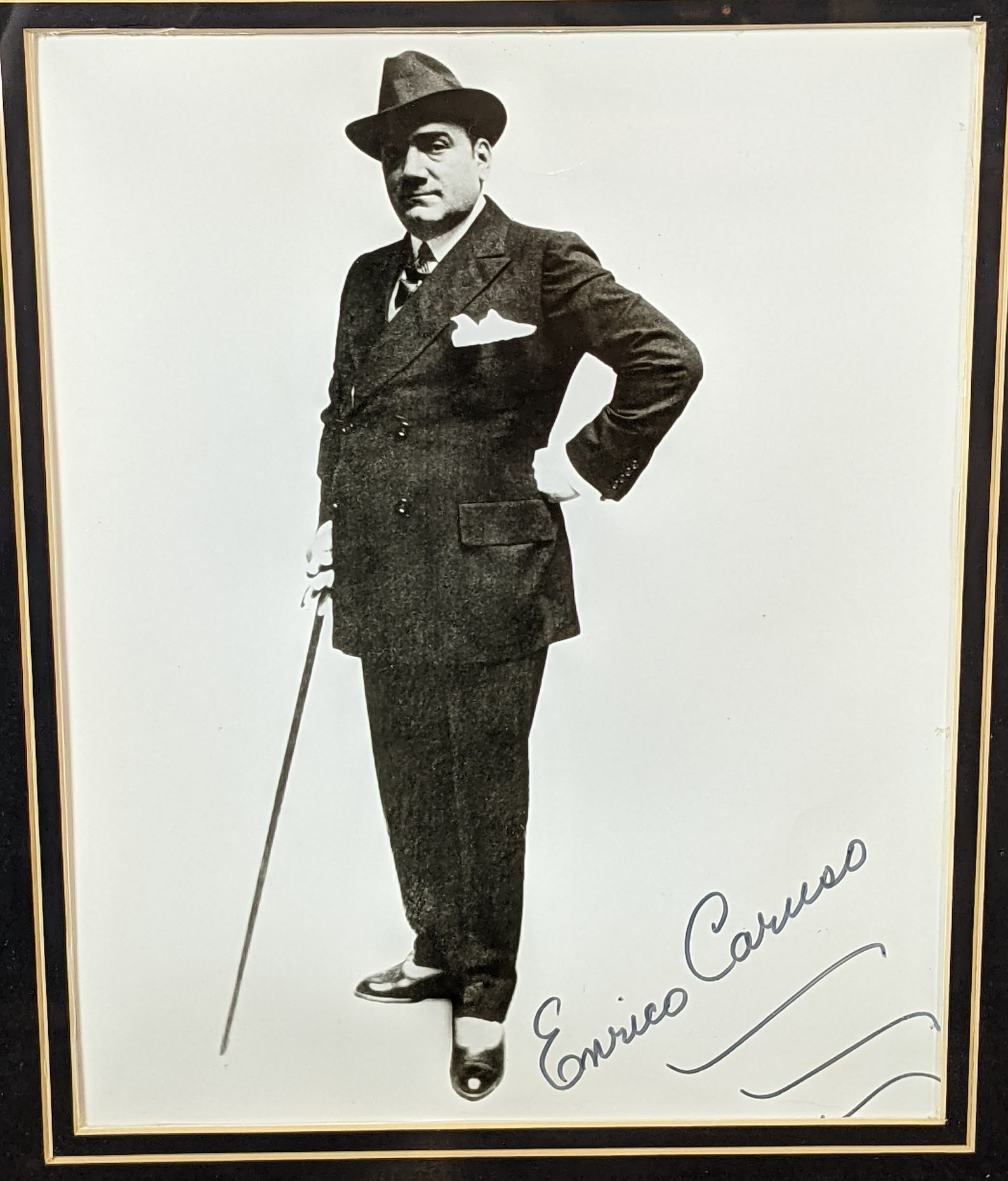Enrico Caruso Vintage Photograph Tenor Opera Singer | Etsy