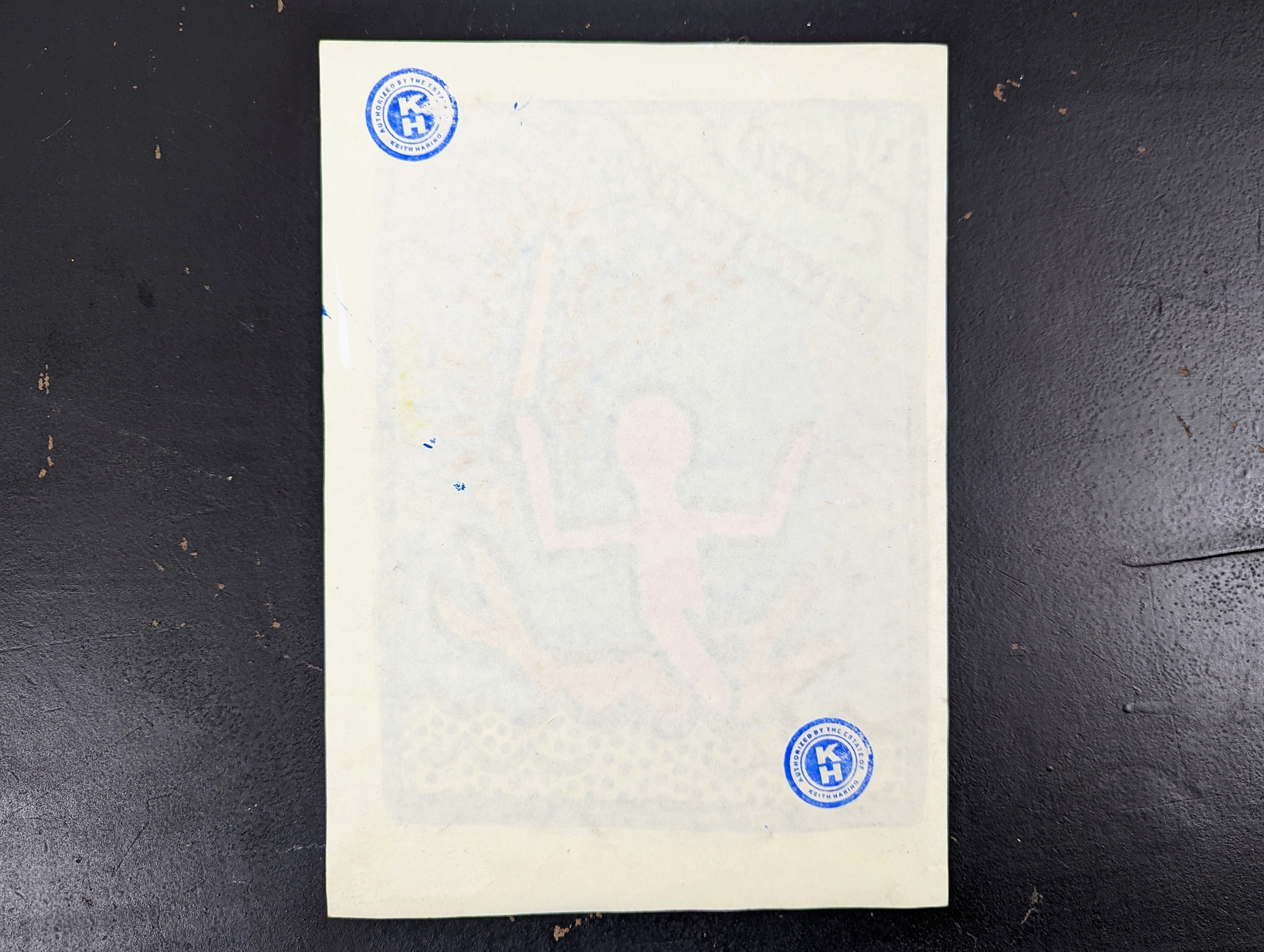 Lithograph Reproduction After Keith Haring Stamped By Keith Haring ...