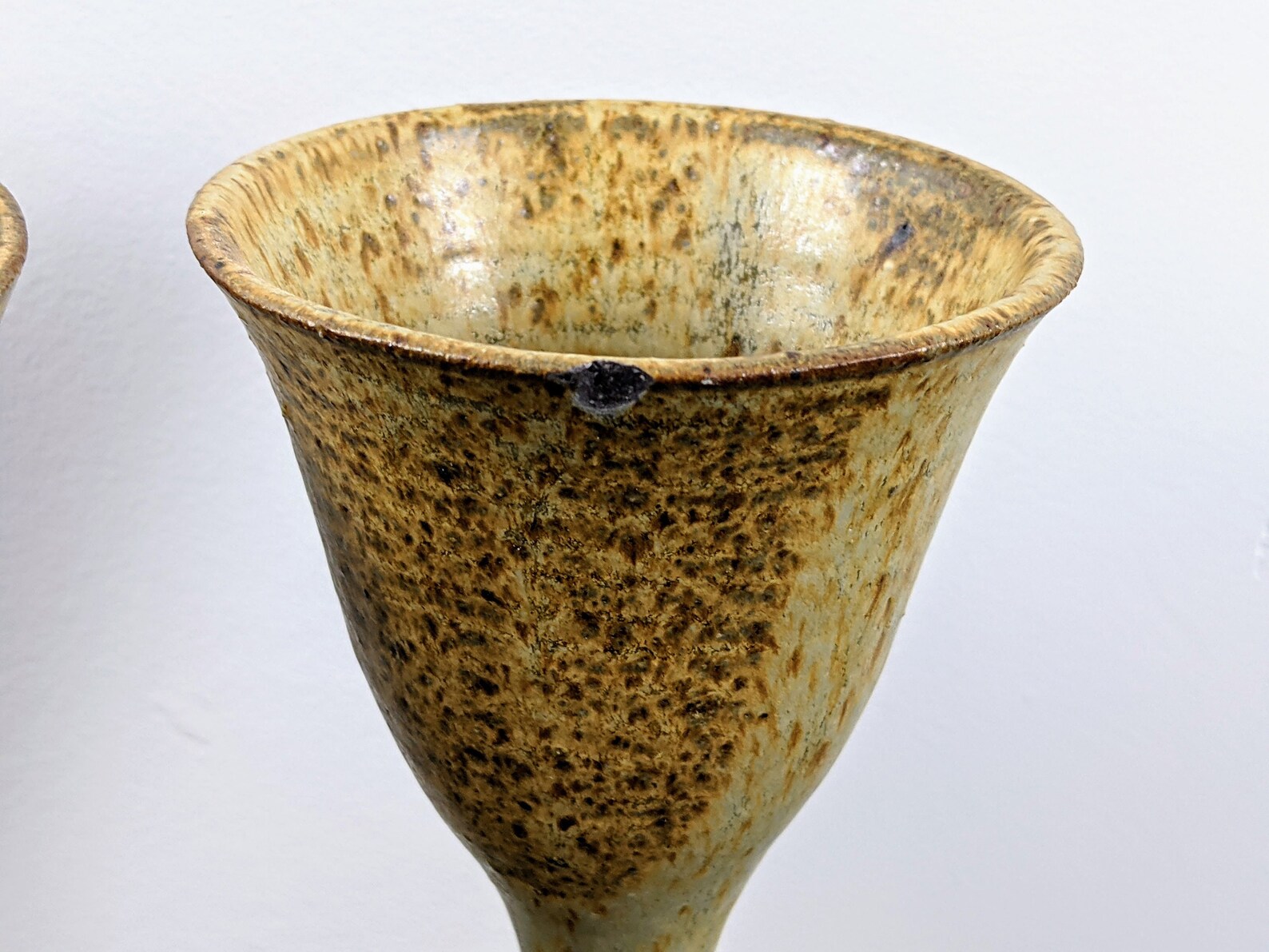 Pair of Mid Century Modern Studio Pottery Handmade Tall - Etsy