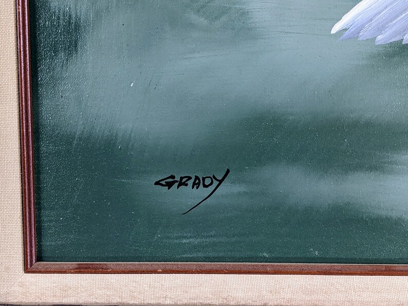 Bald Eagle Oil Painting on Canvas by Jim Grady - Etsy