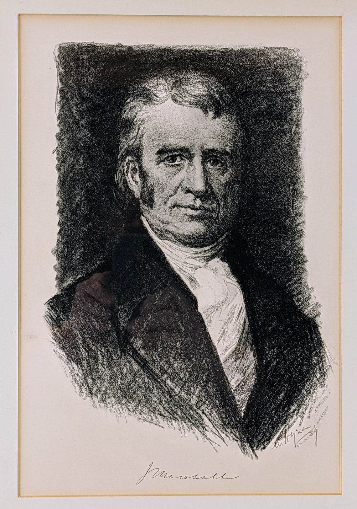 Moses Hyman NYGS Lithograph Print of James Marshall 1939 - Etsy