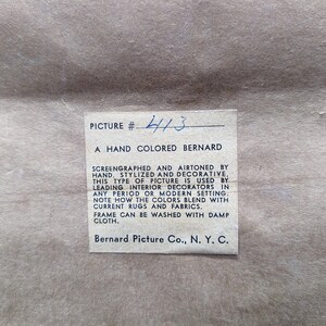 Pair of 1940s Hand Colored Bernard NYC Screengraphed Portrait Prints - Etsy