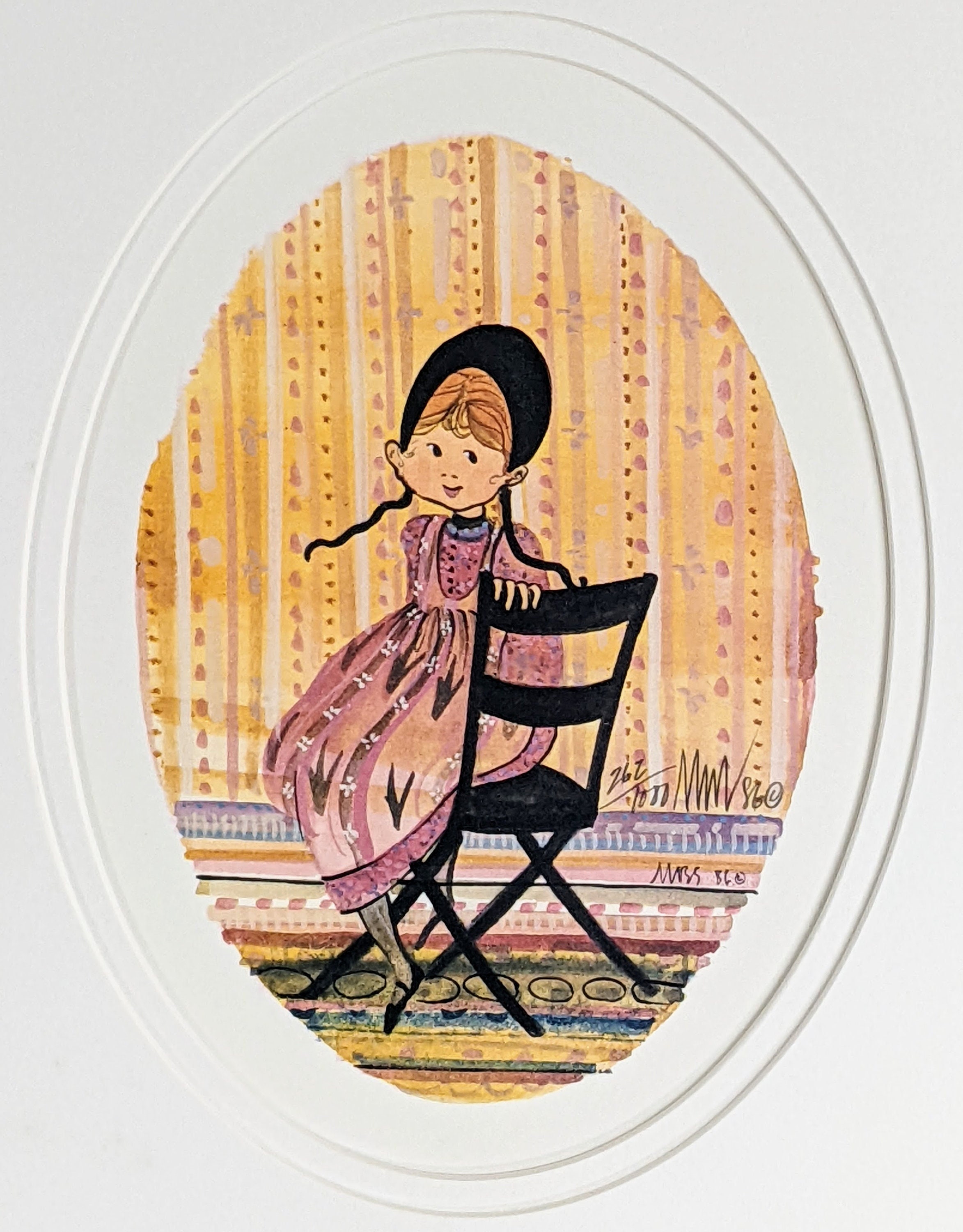 Pat Buckley Moss Limited Edition Framed Amish Print 262/1000 | Etsy