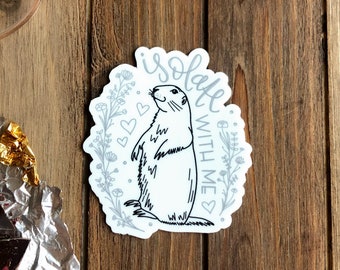Prairie Dog Sticker - Etsy