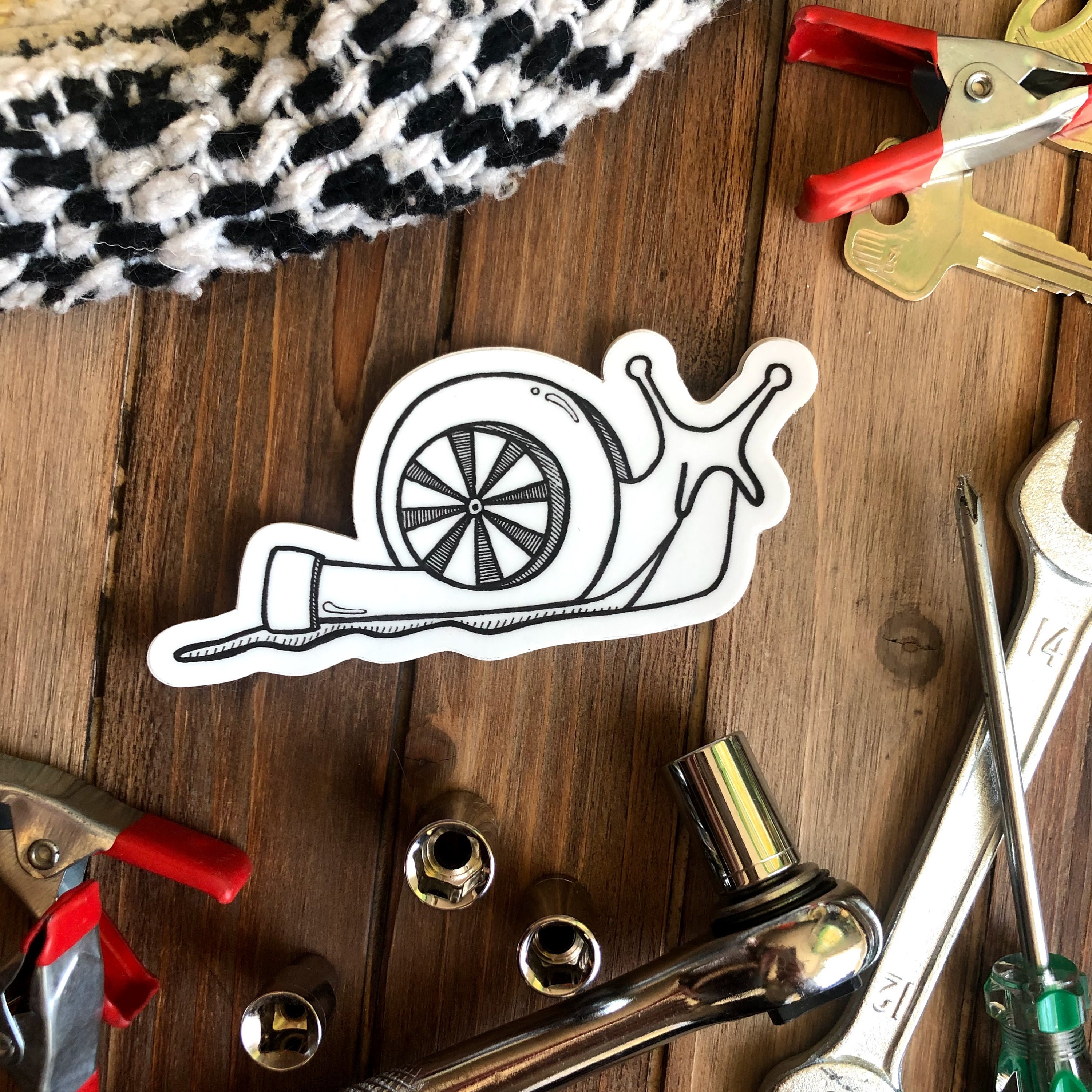 Turbo Snail / Vinyl Sticker / Inspirational Quote / Laptop | Etsy