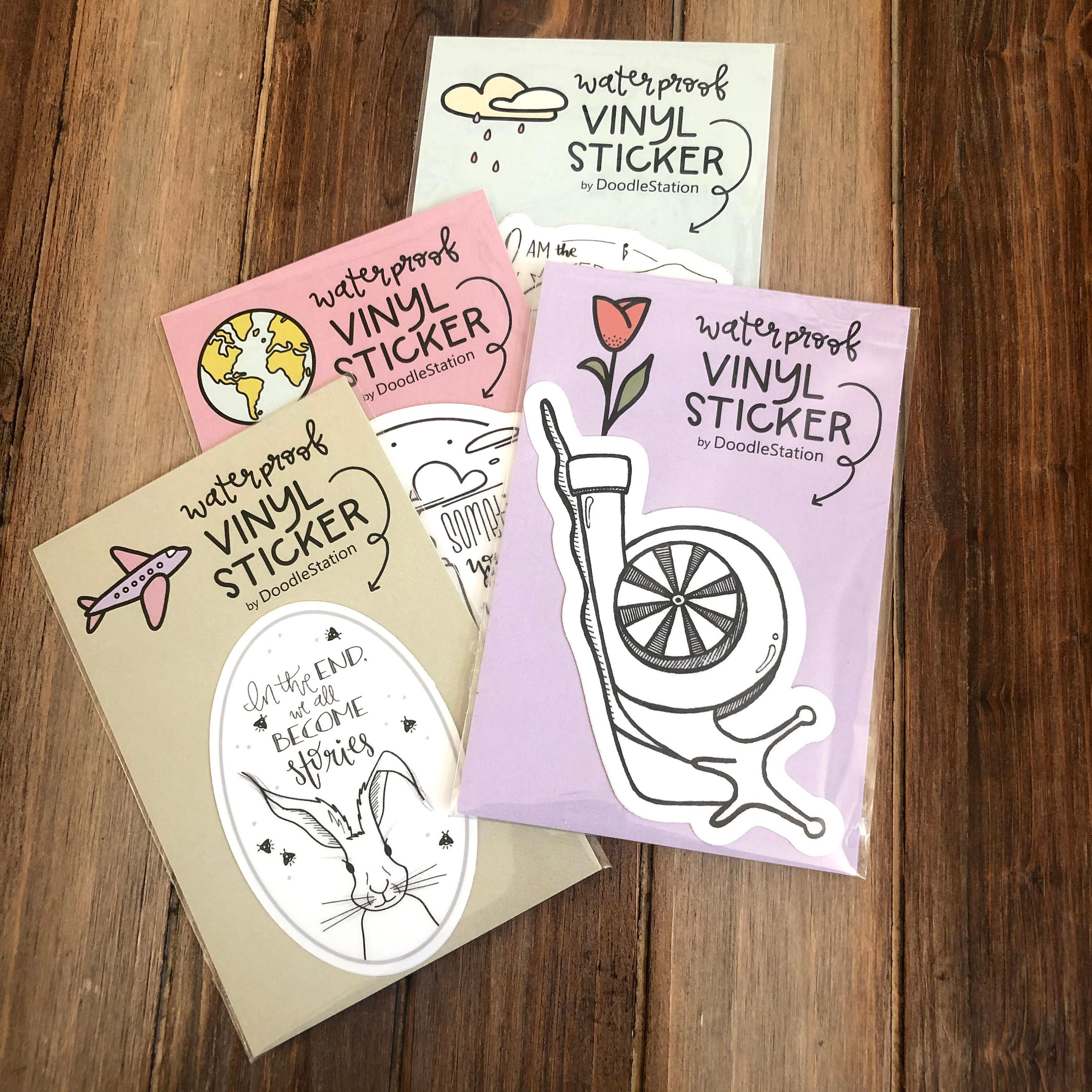 Turbo Snail / Vinyl Sticker / Inspirational Quote / Laptop | Etsy