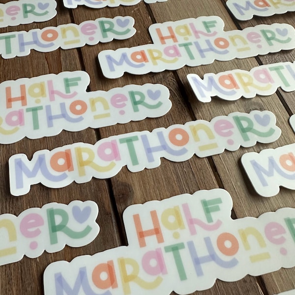 Marathon Sticker - Etsy