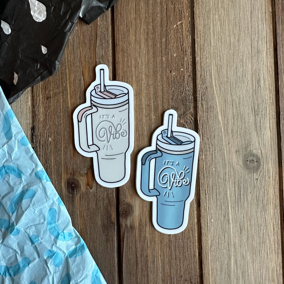 It's a Vibe Sticker / Basic B**ch Sticker / Vinyl Sticker - Etsy