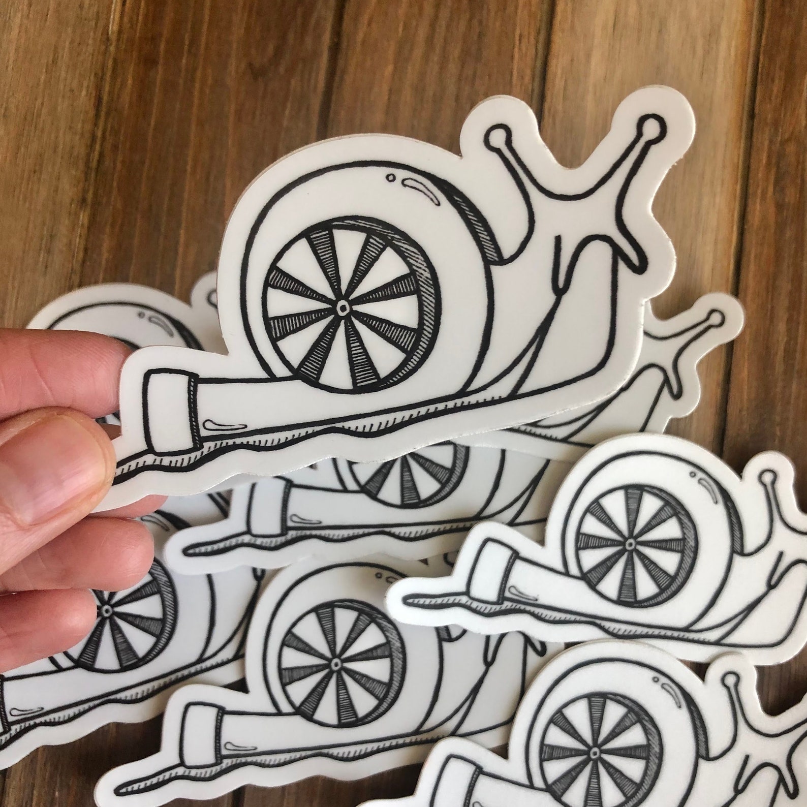 Turbo Snail / Vinyl Sticker / Inspirational Quote / Laptop Sticker ...