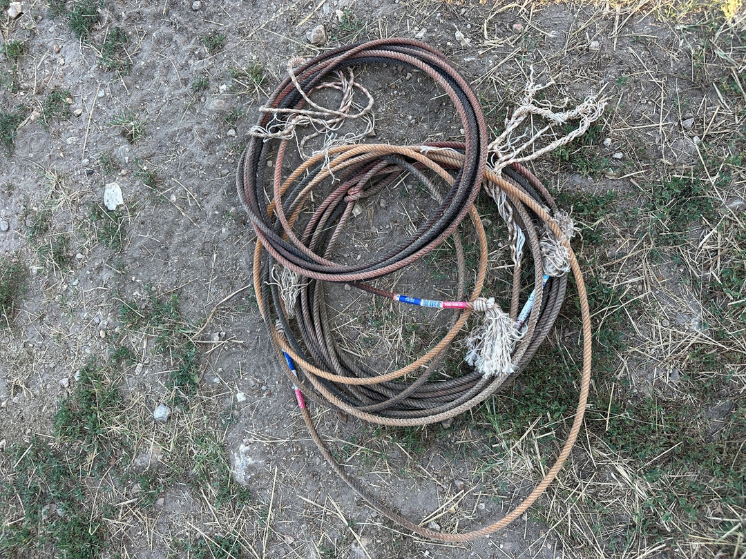 Lariat/rope Scrap Box faded Light Orange - Etsy