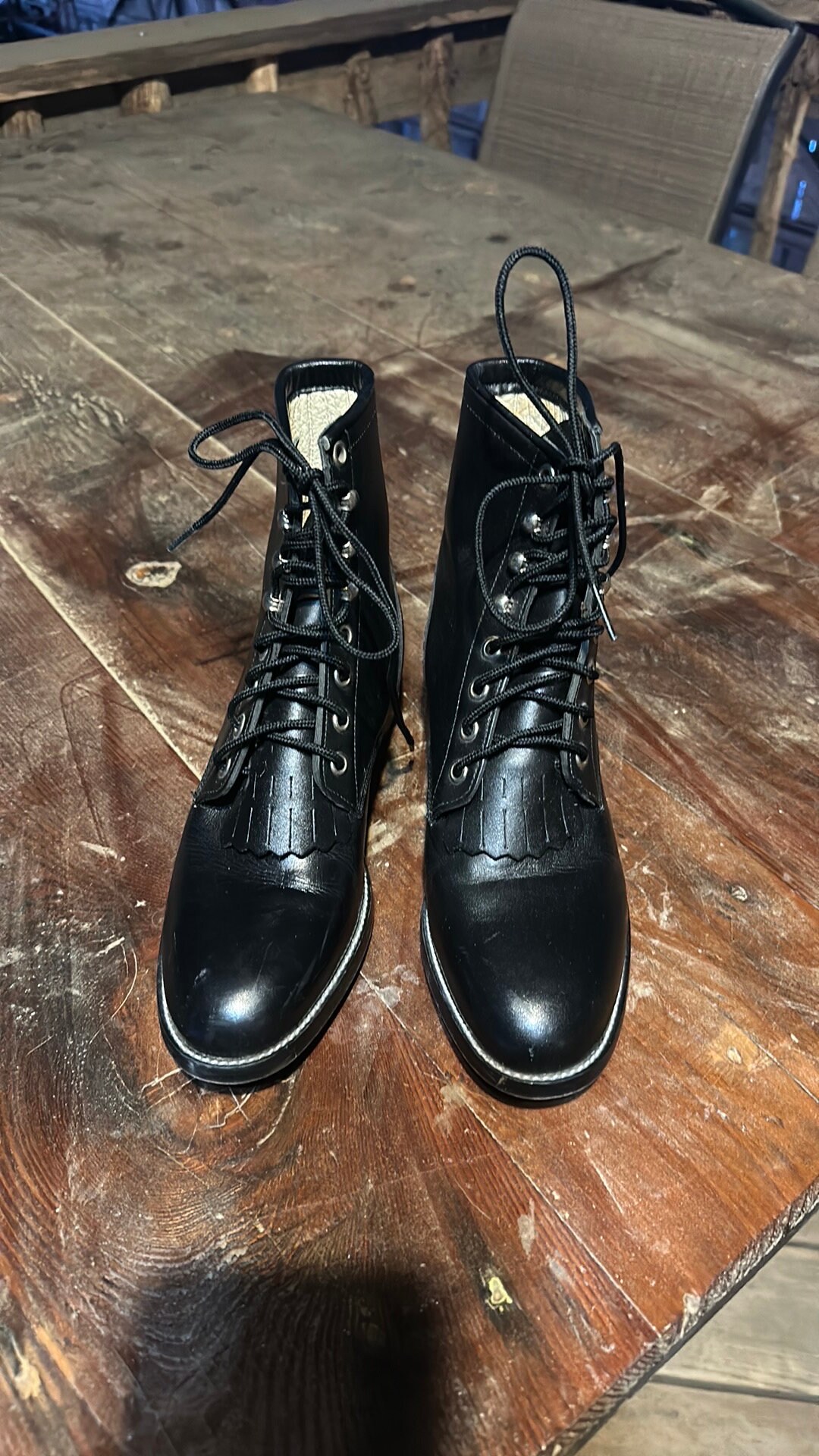 Justin Brand Lace up Ropers, Youth Unisex Size 4.5 B - Etsy