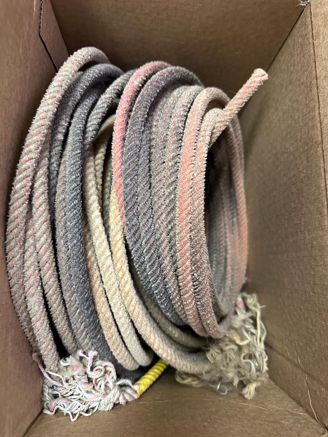 Lariat/rope Scrap Box - Etsy