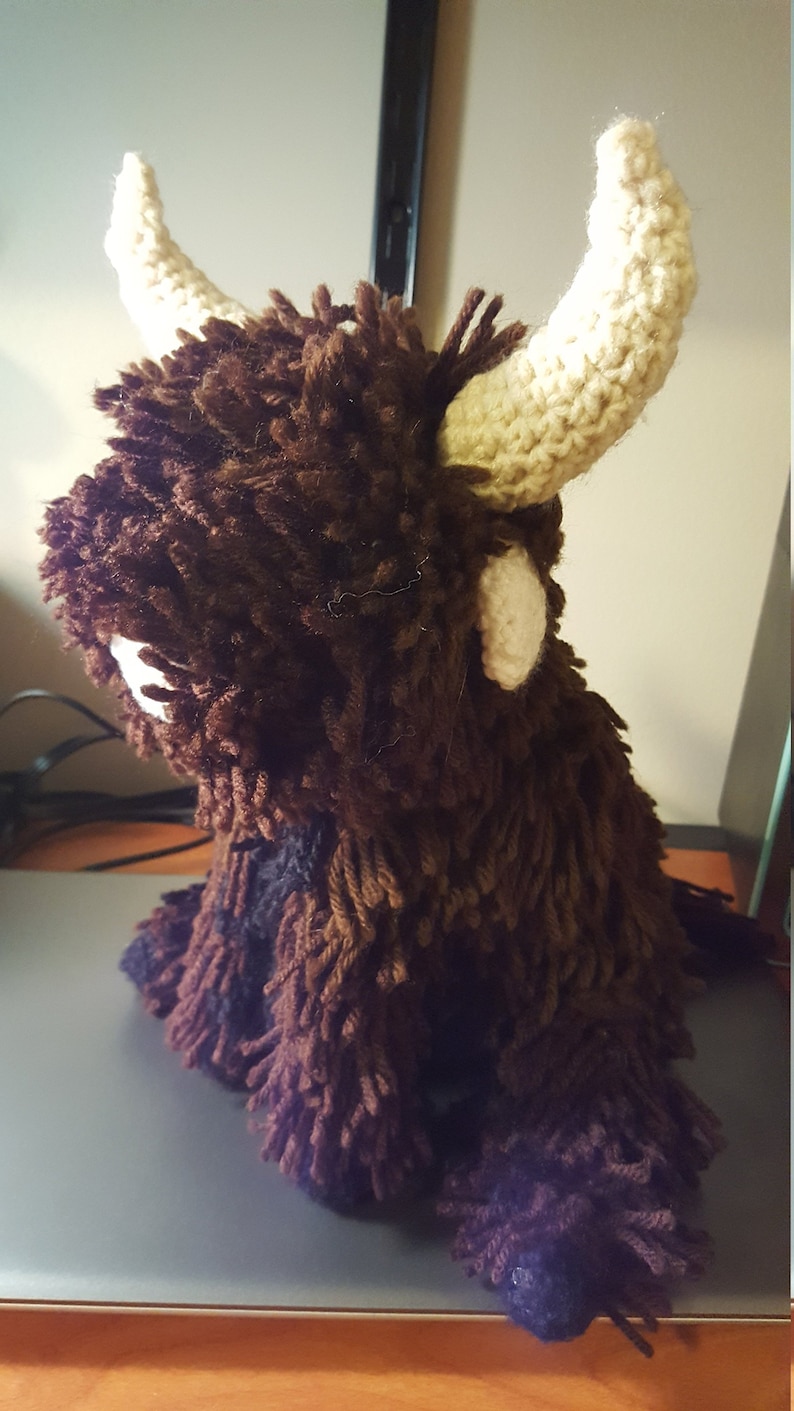Crochet Yak Pattern - Etsy