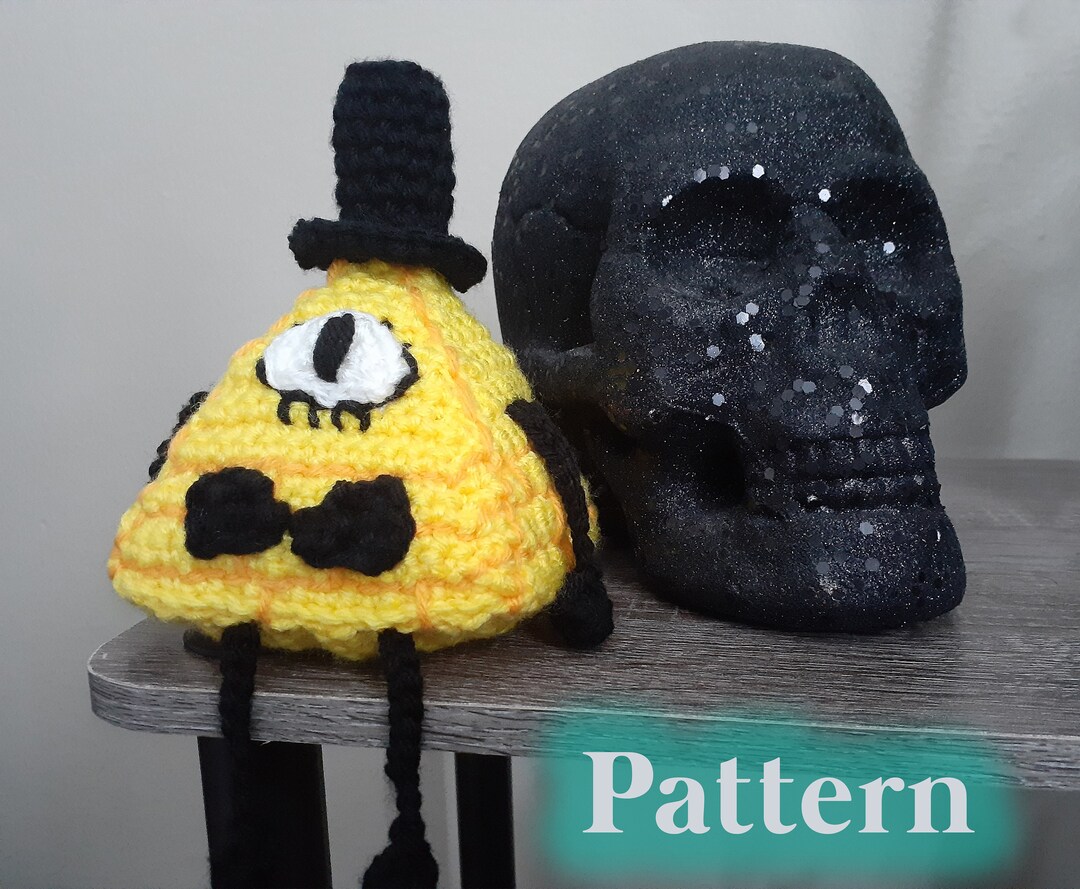 Crochet Bill Cipher Pattern Etsy