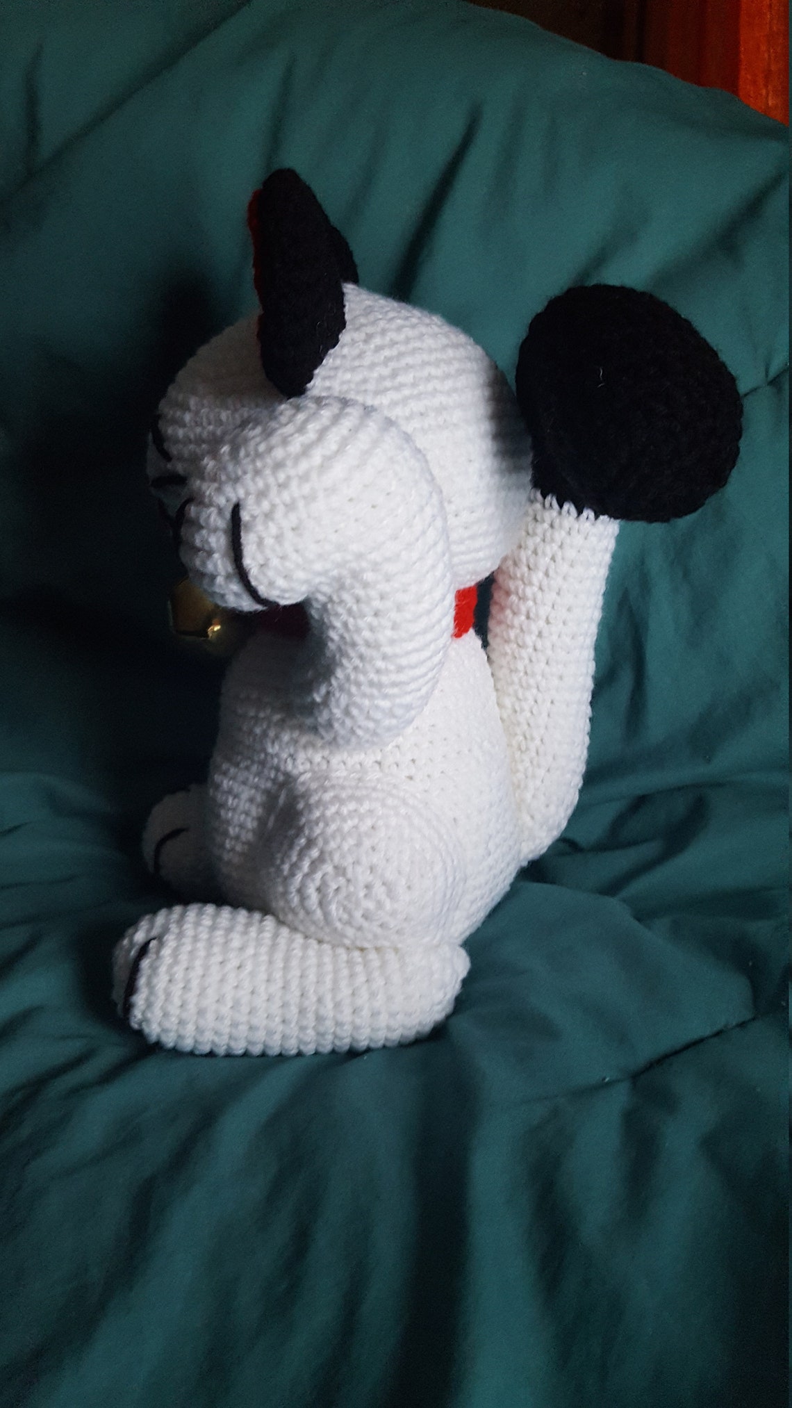 Large Crochet Lucky Cat Pattern - Etsy