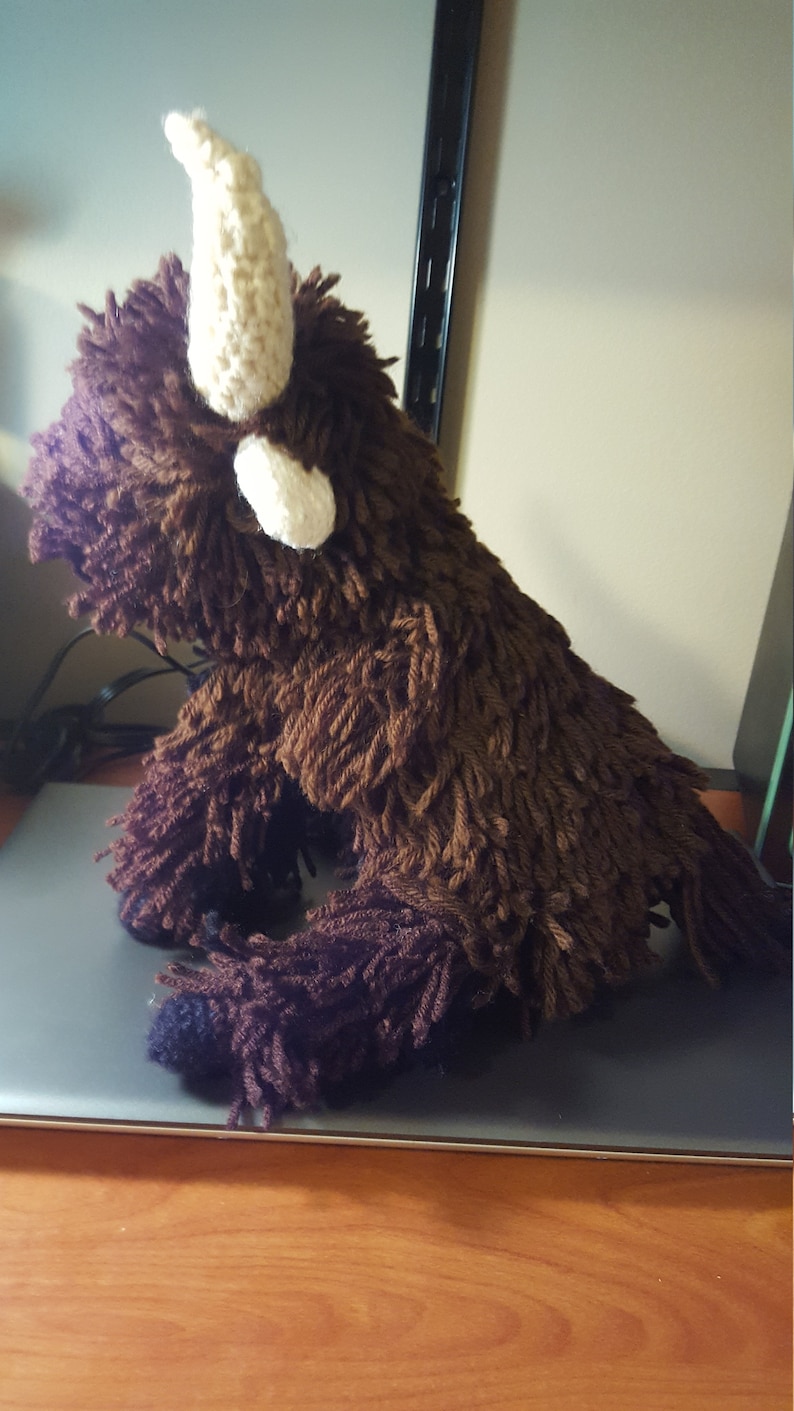 Crochet Yak Pattern - Etsy