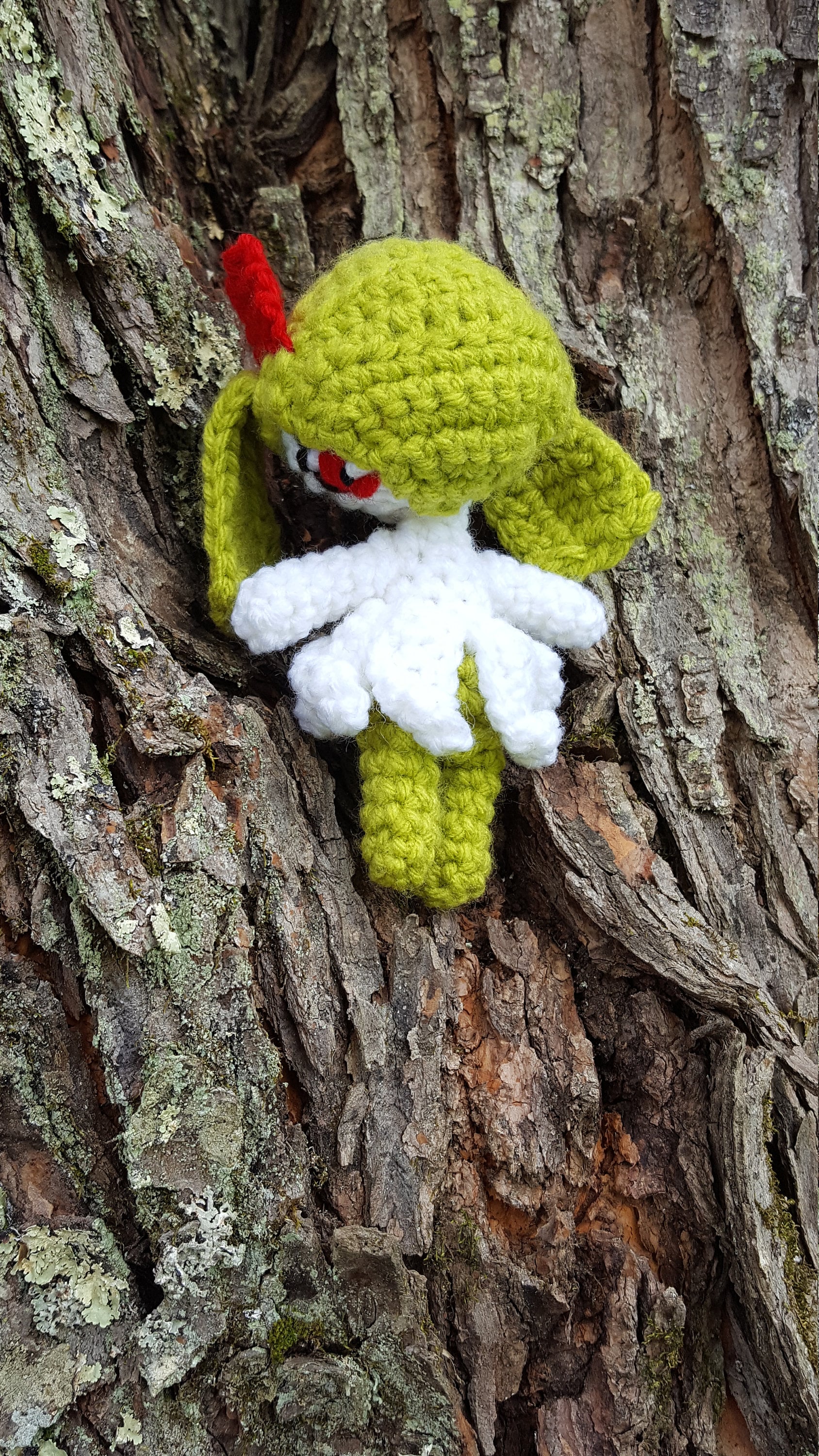 Crochet Pattern Ralts Evolution Line Ralts Kirlia Gardevoir Gallade ...