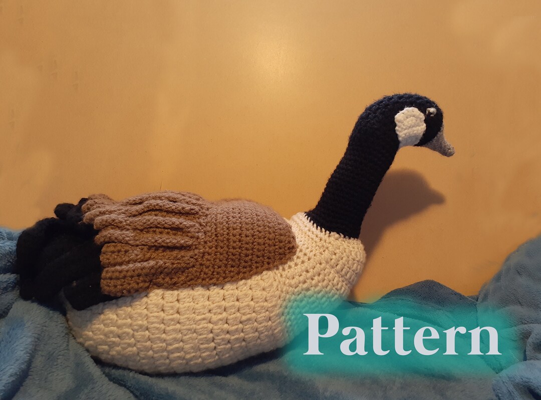 Crochet Pattern Canada Goose - Etsy