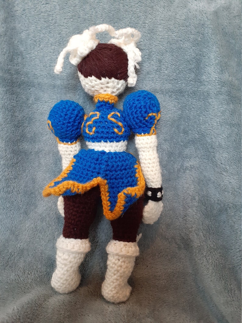 Crochet Chun Li Pattern - Etsy