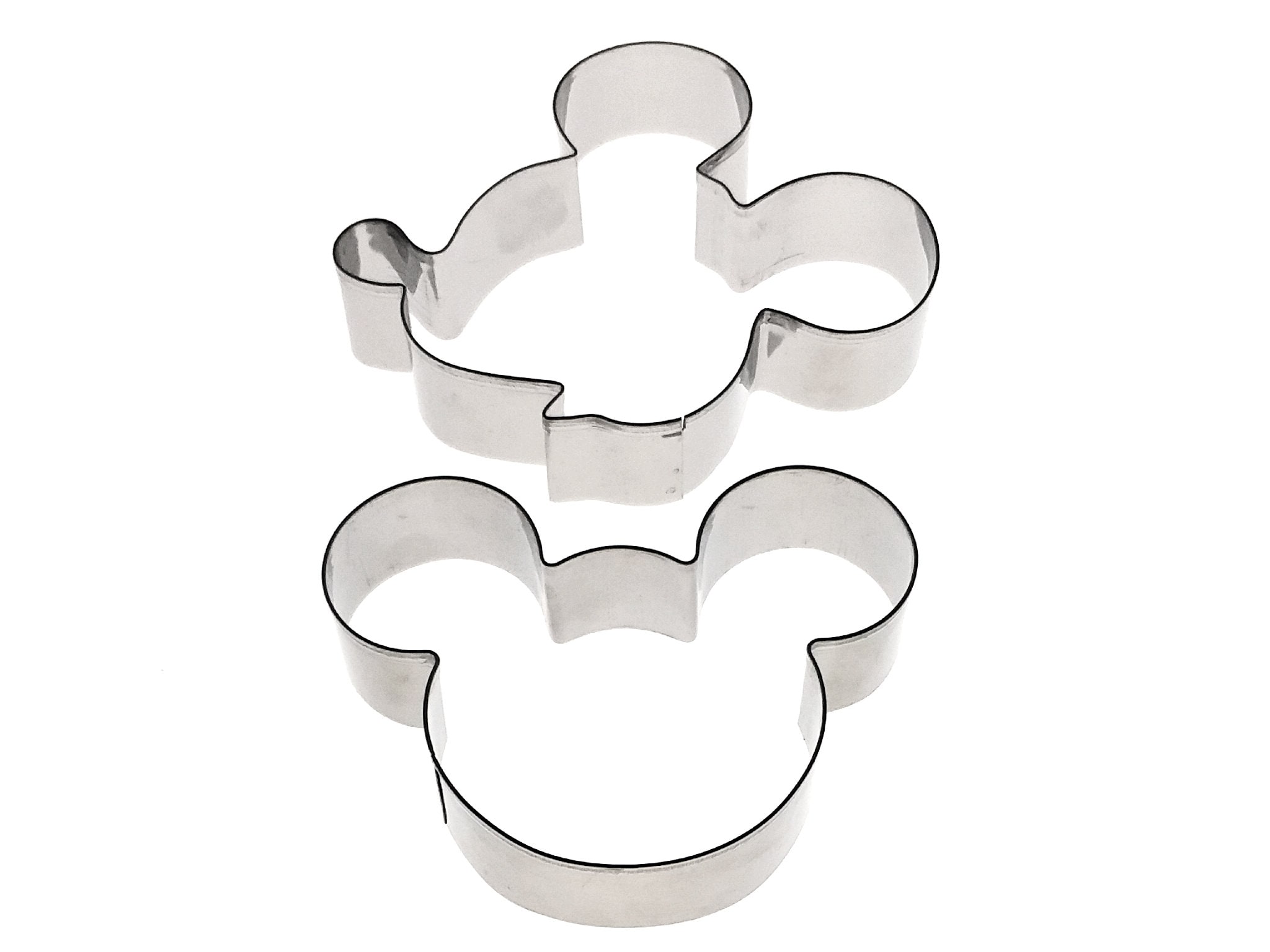 Mickey Mouse Theme Cookie Cutter Fondant Biscuit Pastry Stainless Steel ...