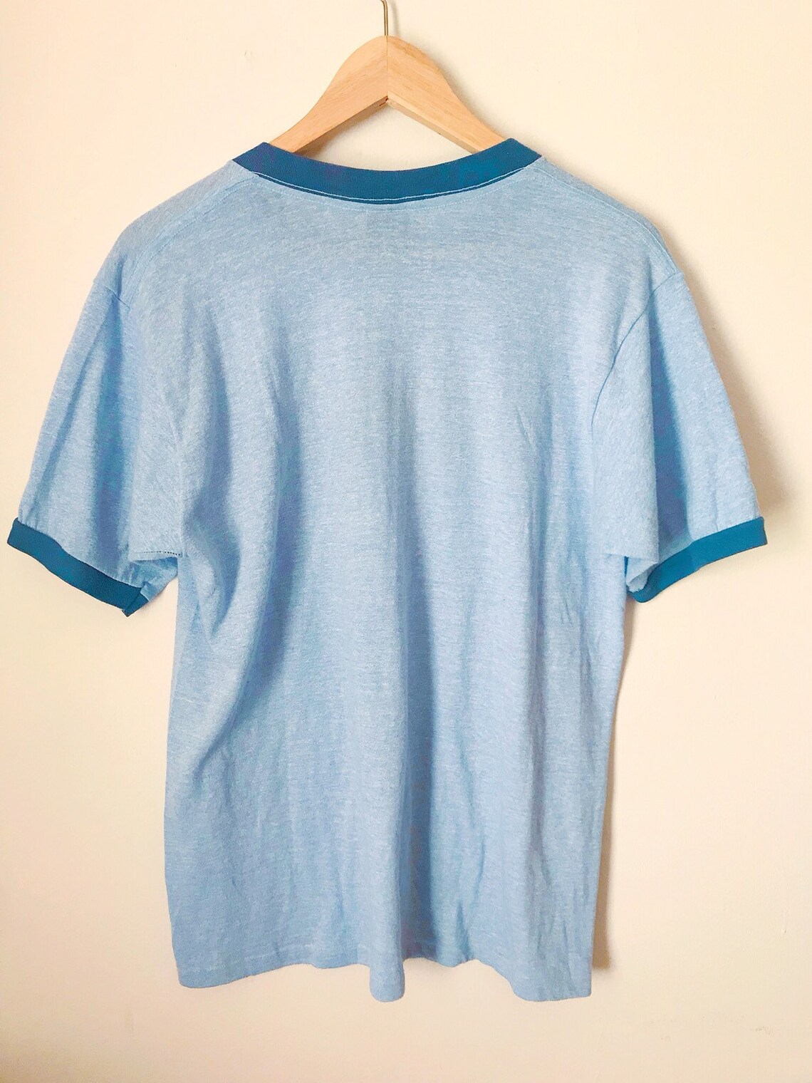 70s Vintage VEGAS Gold Decal Ringer Tee Vintage Vegas Ringer - Etsy