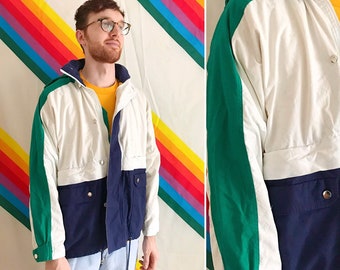 Color Block Jacket | Etsy