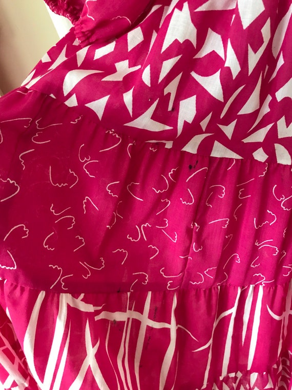 80s Malibu Bill Berman Jodi Schwartz Muumuu House Dre… - Gem