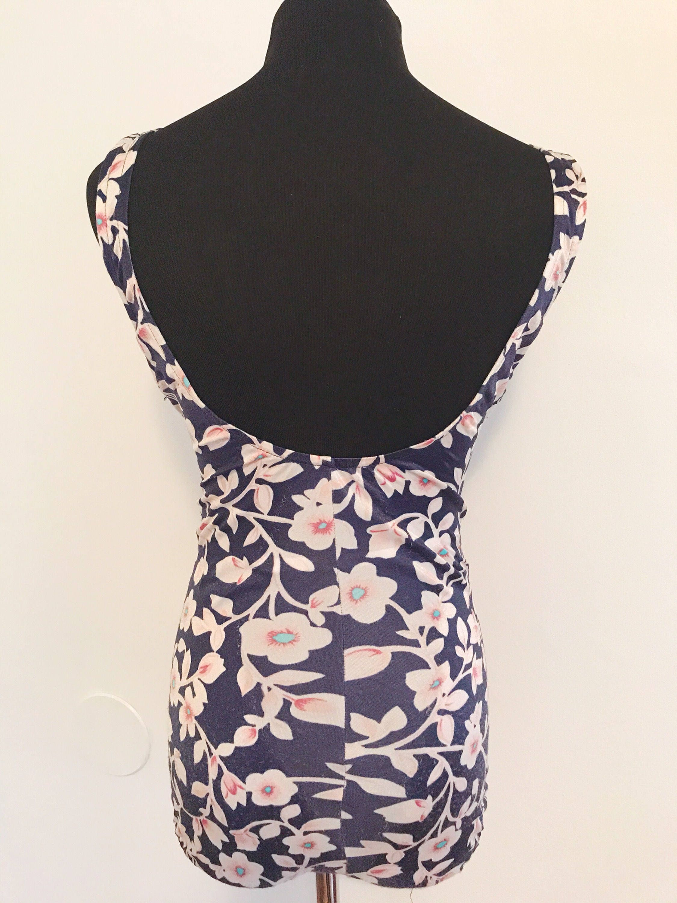1980s Maxine of Hollywood Floral Vintage Inspired Swim Suit Vintage ...