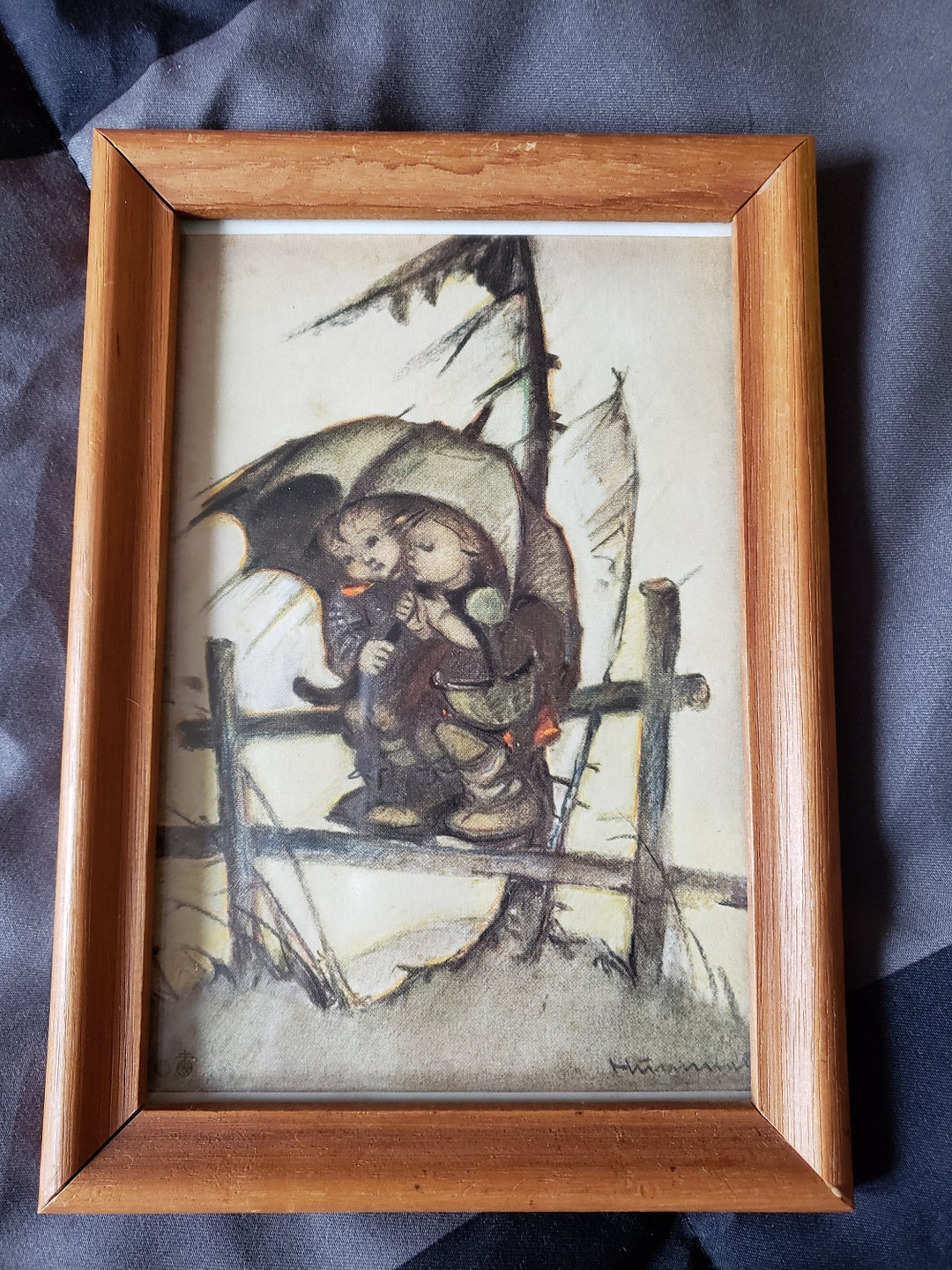 Framed Hummel Lithographs Set of 4 - Etsy Italia