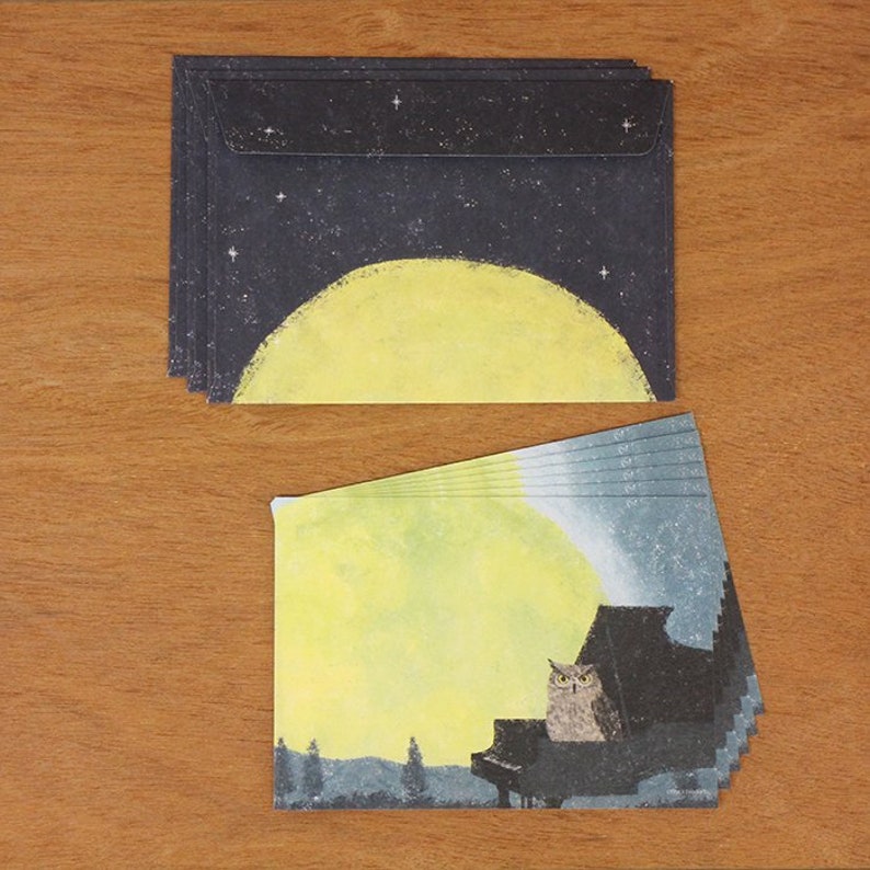 Cozyca Product Mini Letter Writing Set Series Design by - Etsy