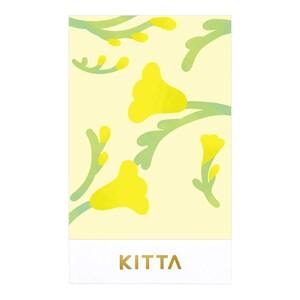 KING JIM Hitotoki Kitta Pre-cut Series Clear PET Die Cut Sticker Flower - Etsy