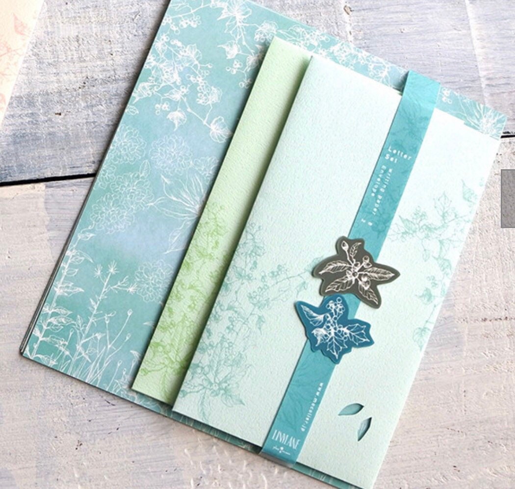 Japanese Letter Paper Artist Design Mocolier Botanical | Etsy