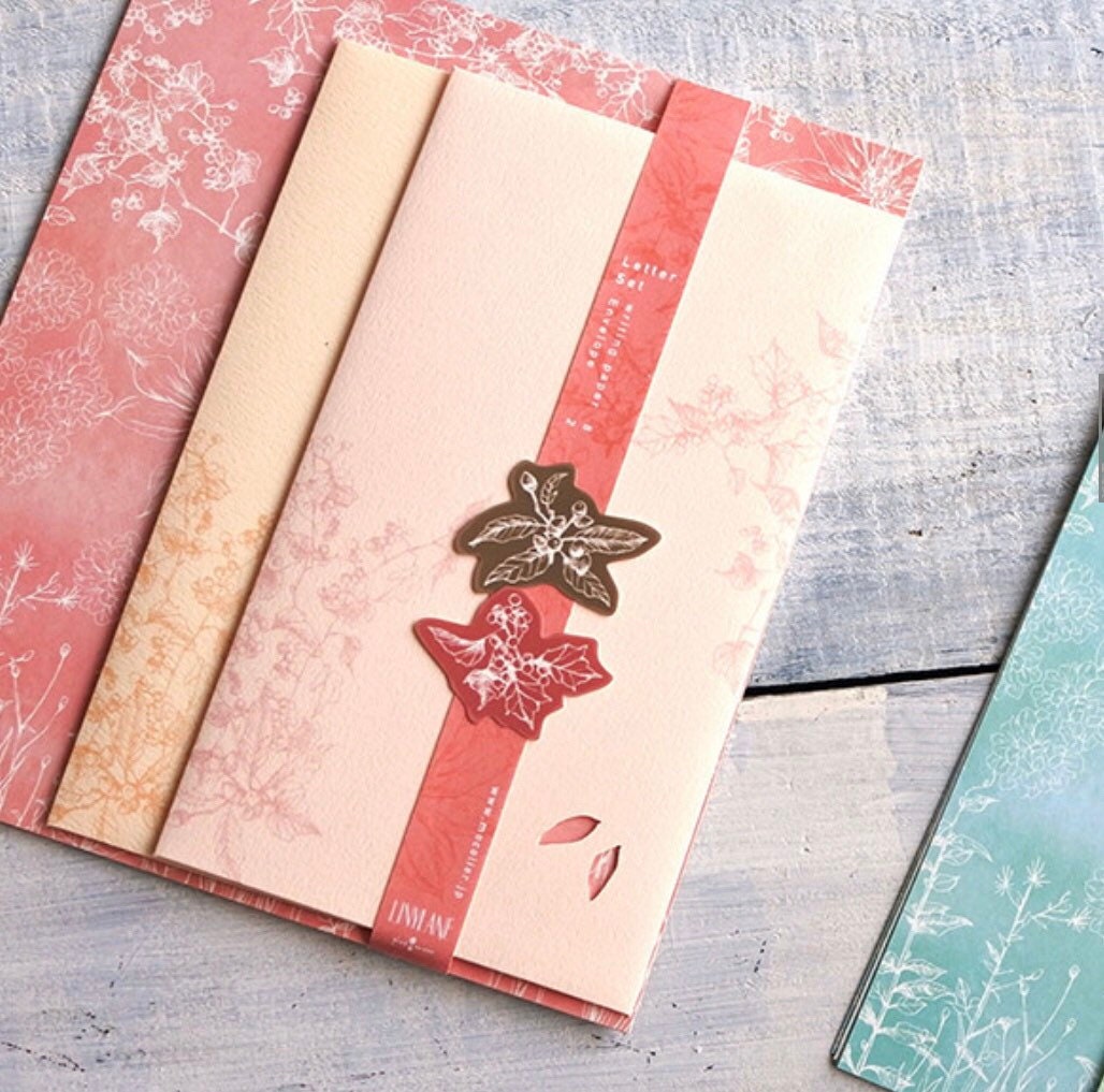 Japanese Letter Paper Artist Design Mocolier Botanical | Etsy