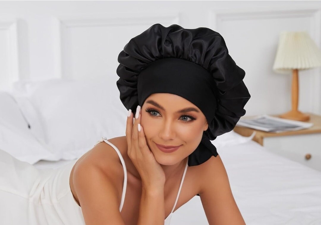 Satin large Bonnets - Etsy