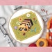 Minecraft Bee & Flowers || Digital Cross-stitch Pattern - Etsy