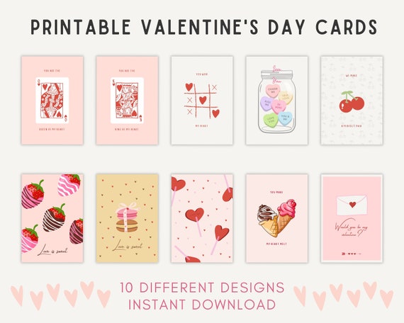 Cute valentines day cards store
