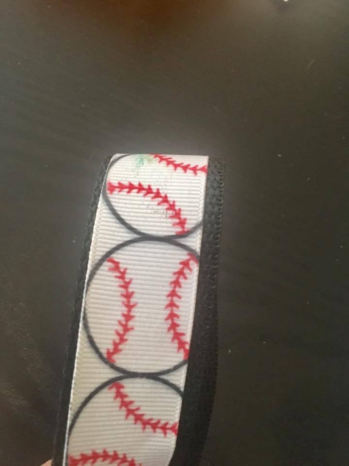 Baseball Themed Key Fob/key Chain - Etsy