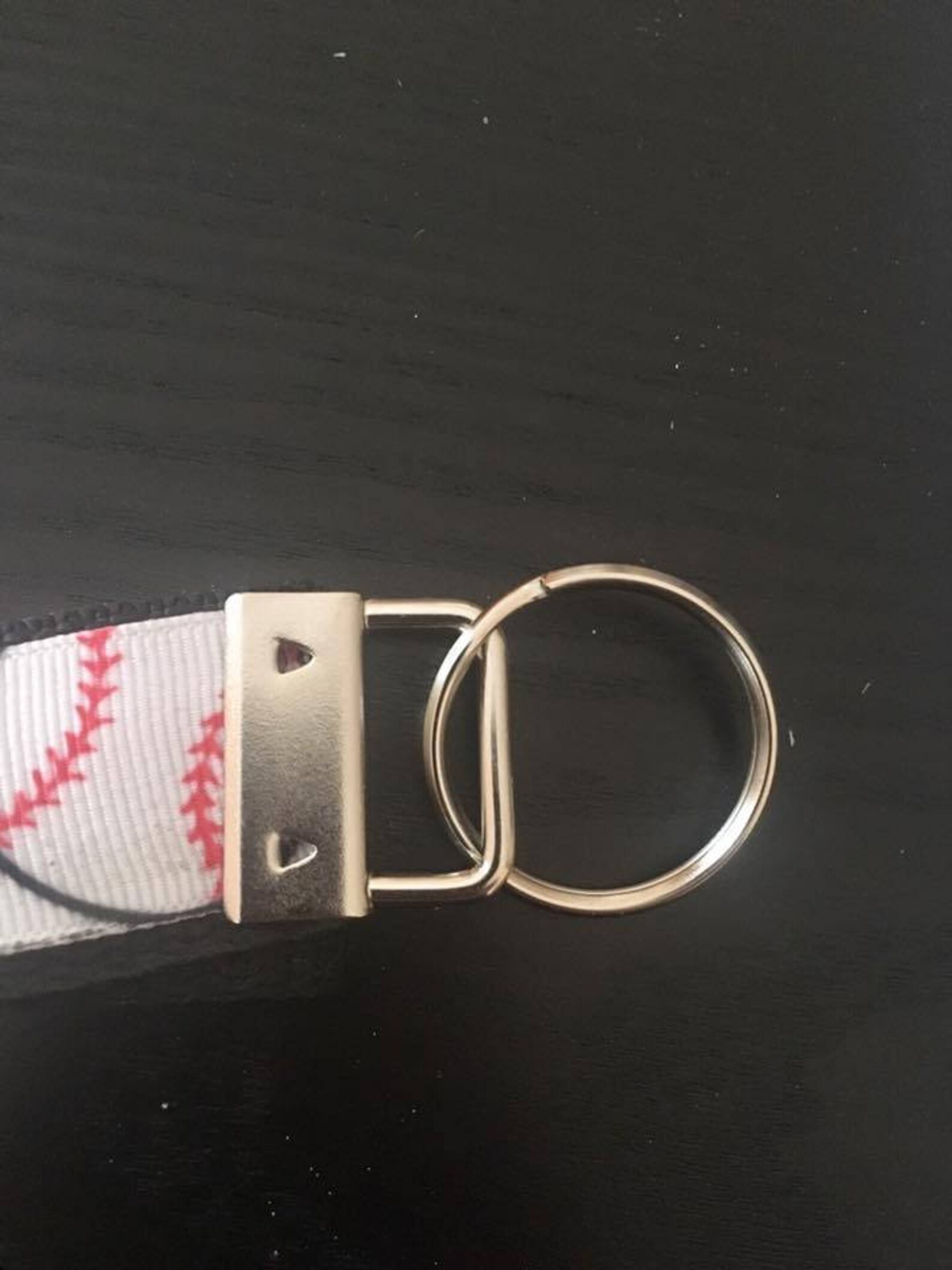 Baseball Themed Key Fob/key Chain - Etsy