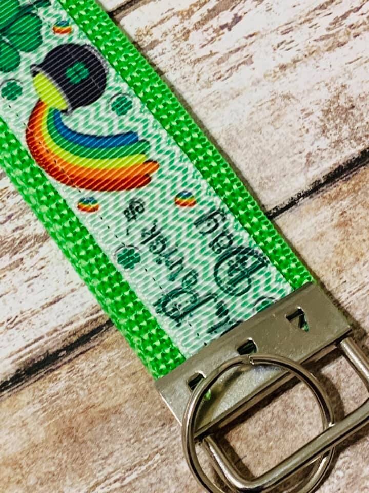 Irish Themed Key Fob/key Fob/key Fob Key Chain/stocking - Etsy