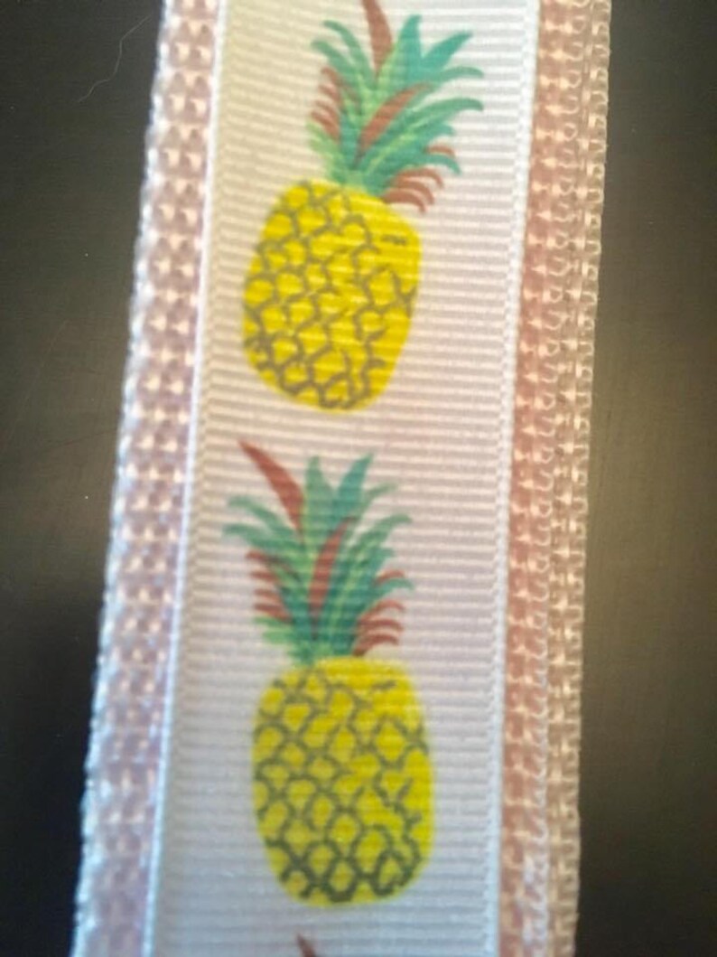 Pineapple Key Fob Pink/key - Etsy