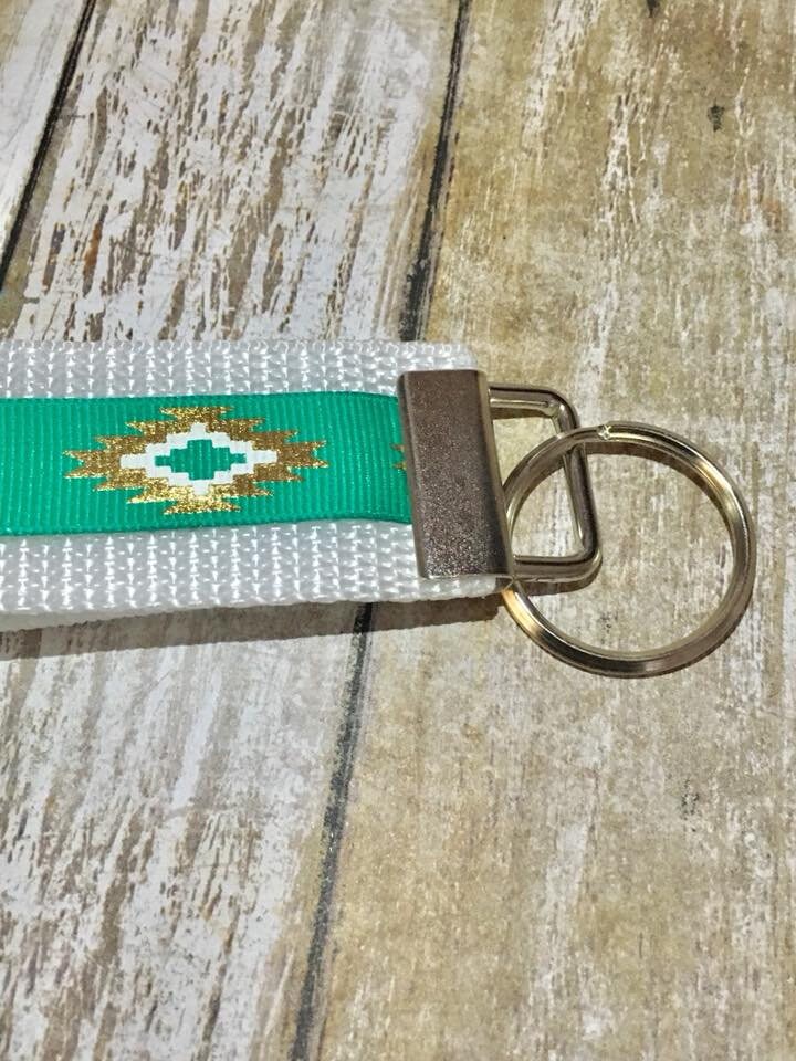 Aztec Key Fob/key Fob/key Fob Key Chain/aztec/aztec Design/tribal Key ...