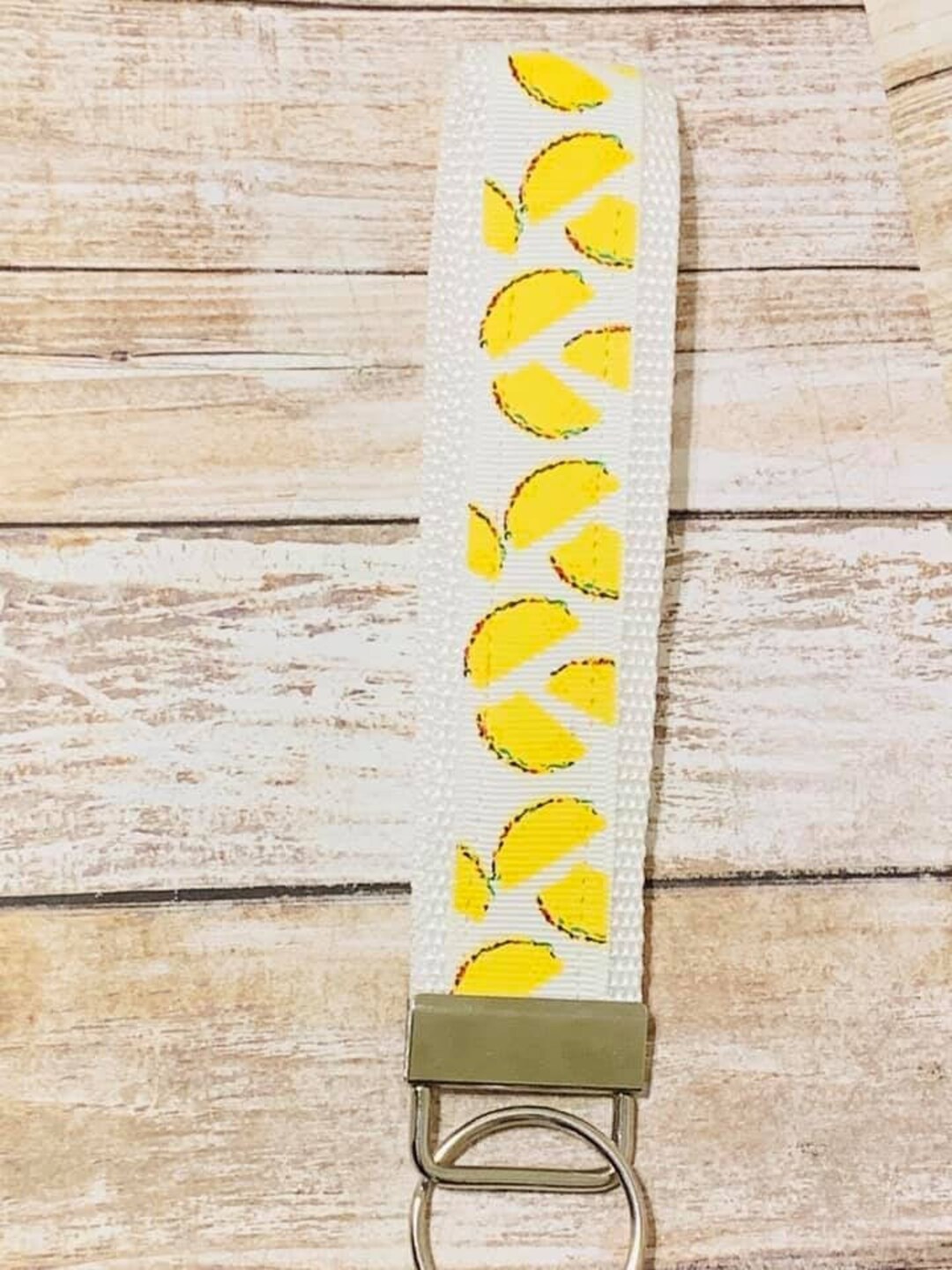 Taco Themed Key Fob,key Fob,key Fob Key Chain,taco,food Gift,food Key ...