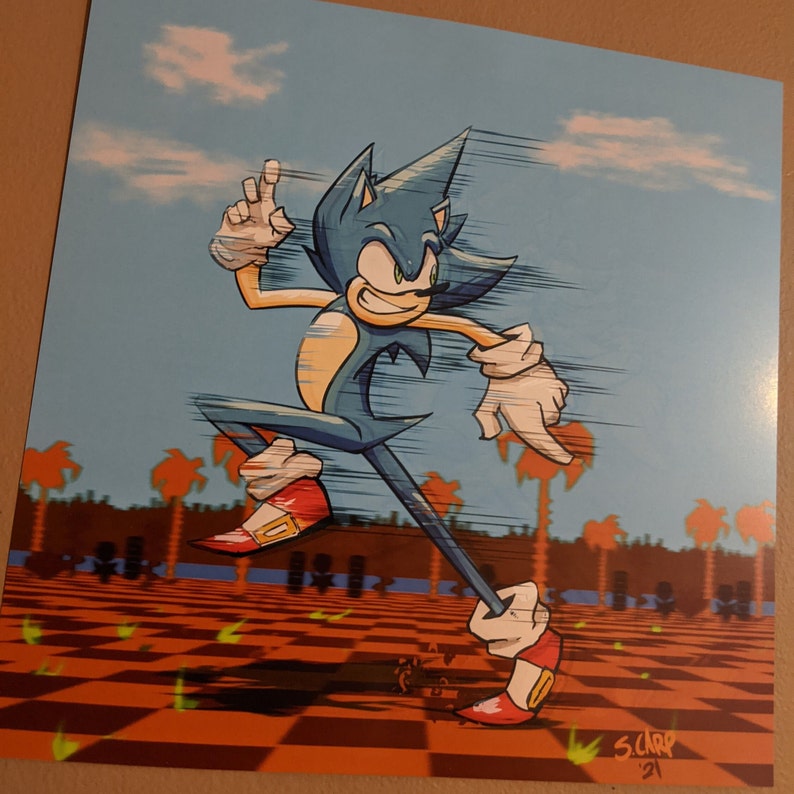 Sonic Fan Art - Etsy